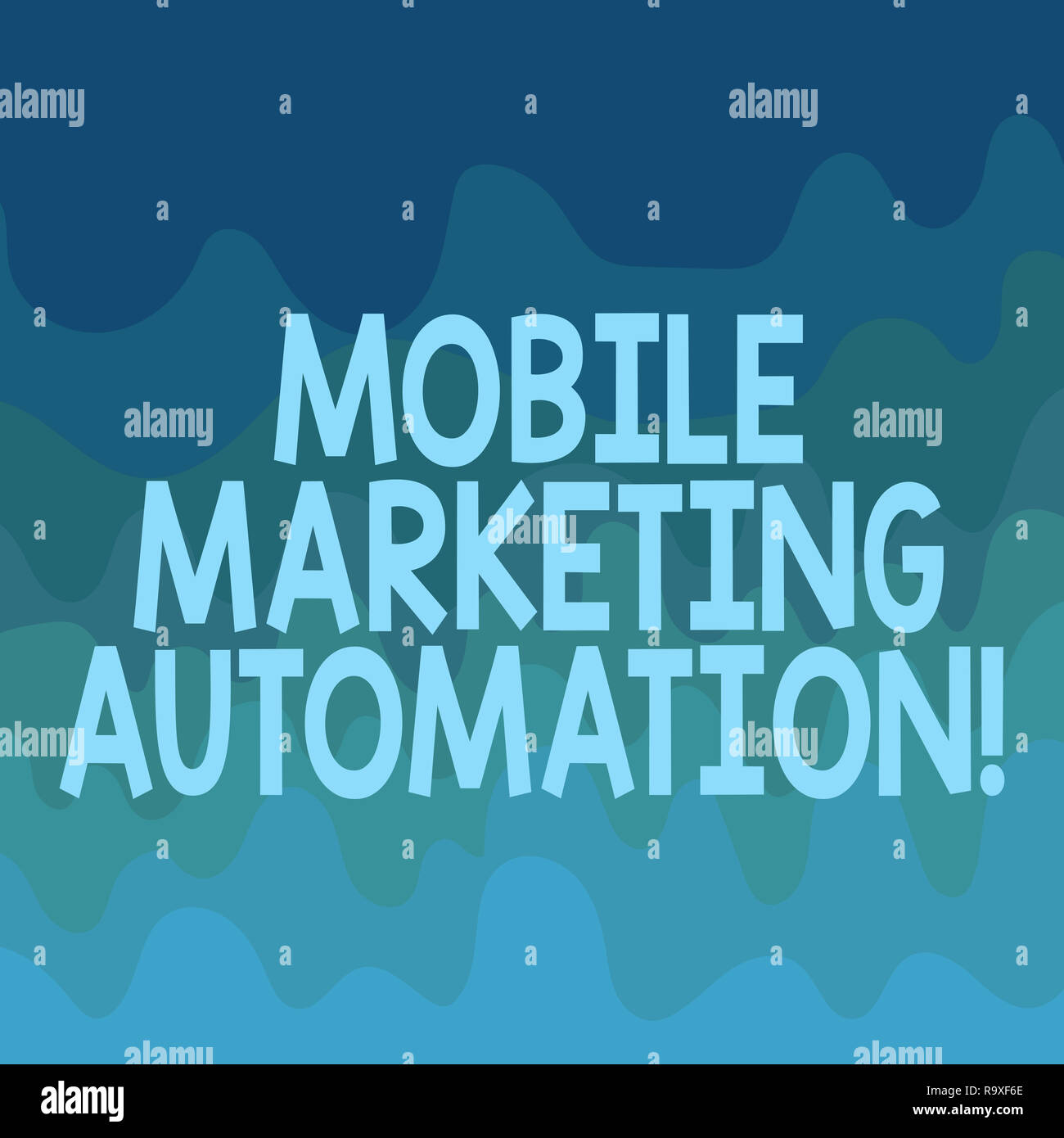 Conceptual Hand Writing Showing Mobile Marketing Automation Business Photo Text Automate Mobile