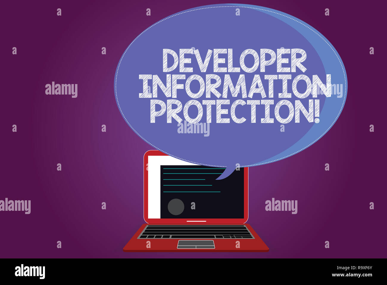 Text sign showing Developer Information Protection. Conceptual photo ... Text sign showing Developer Information Protection. Conceptual photo ...