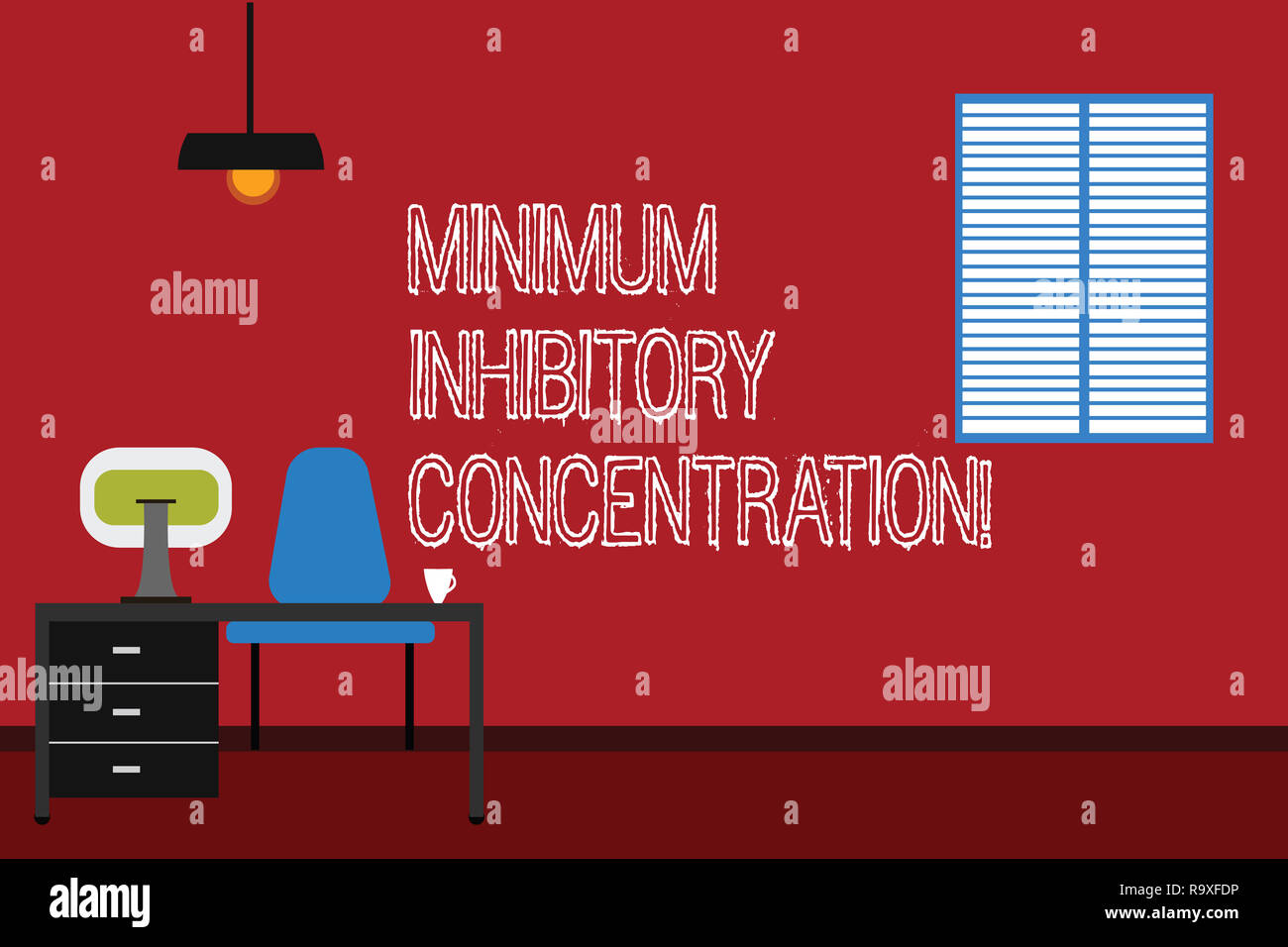 Conceptual hand writing showing Minimum Inhibitory Concentration ...