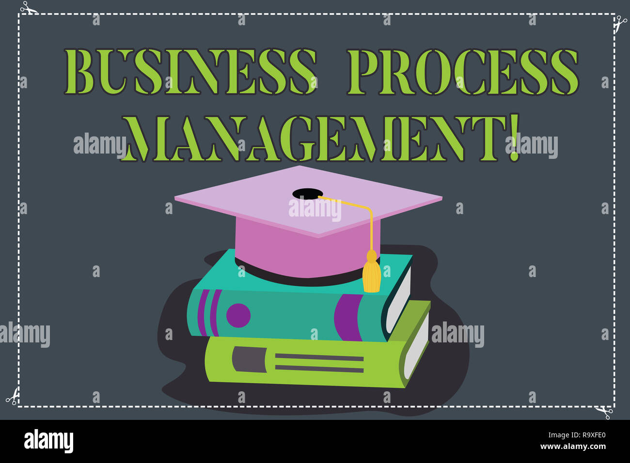 Writing note showing Business Process Management. Business photo showcasing Discipline of ...