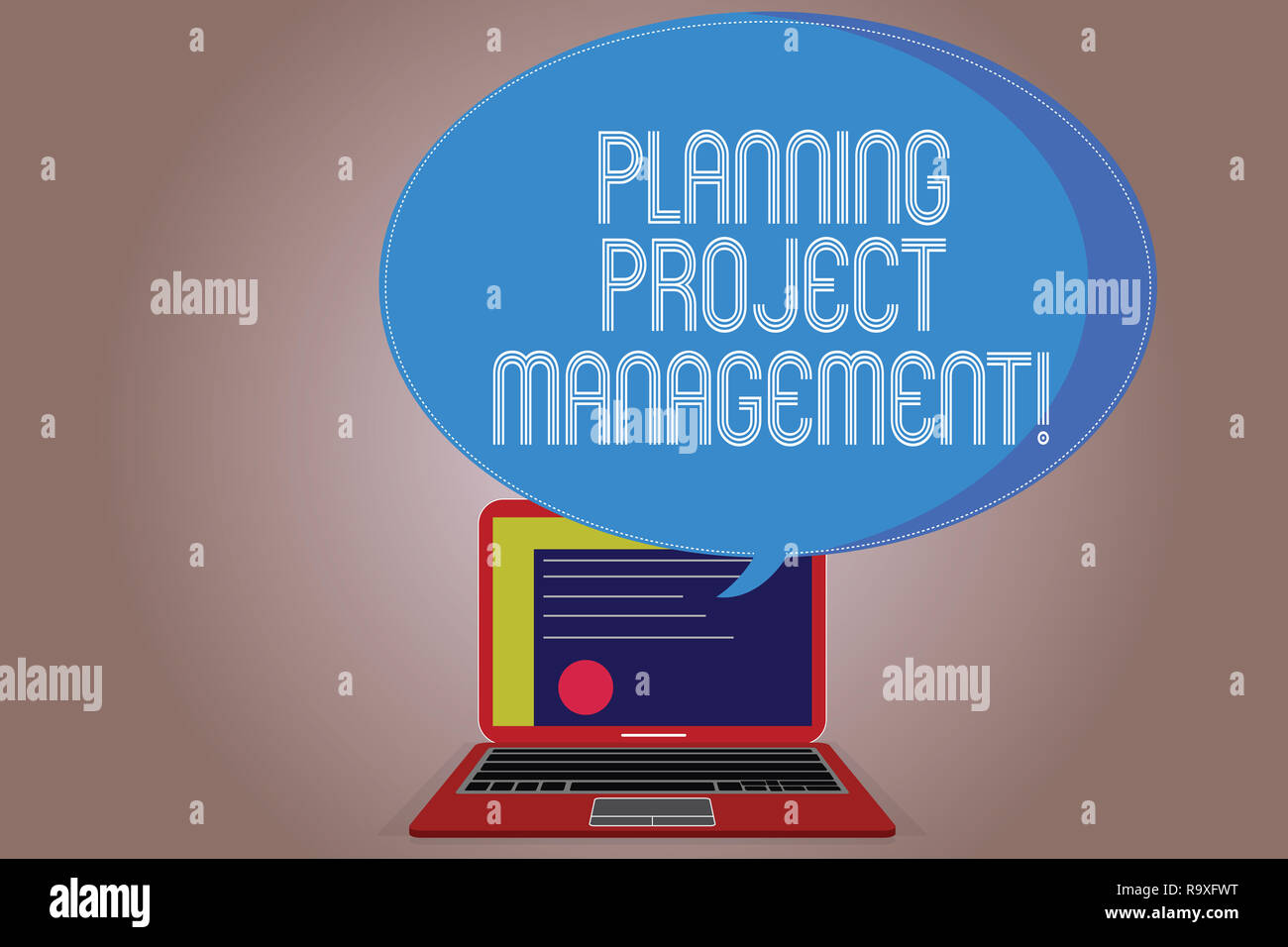 Writing note showing Planning Project Management. Business photo ...
