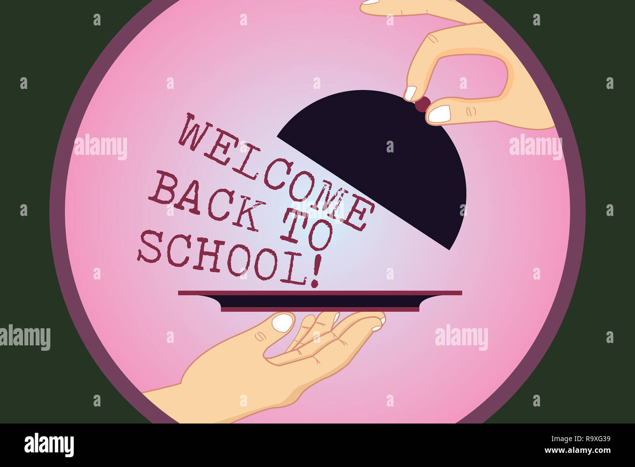 Writing note showing Welcome Back To School. Business photo showcasing ...