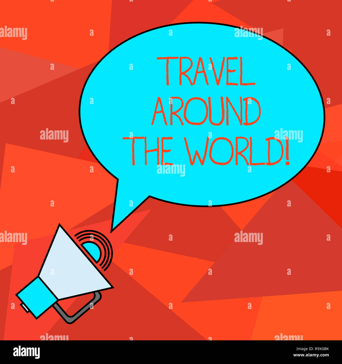 Conceptual hand writing showing Travel Around The World. Business photo ...