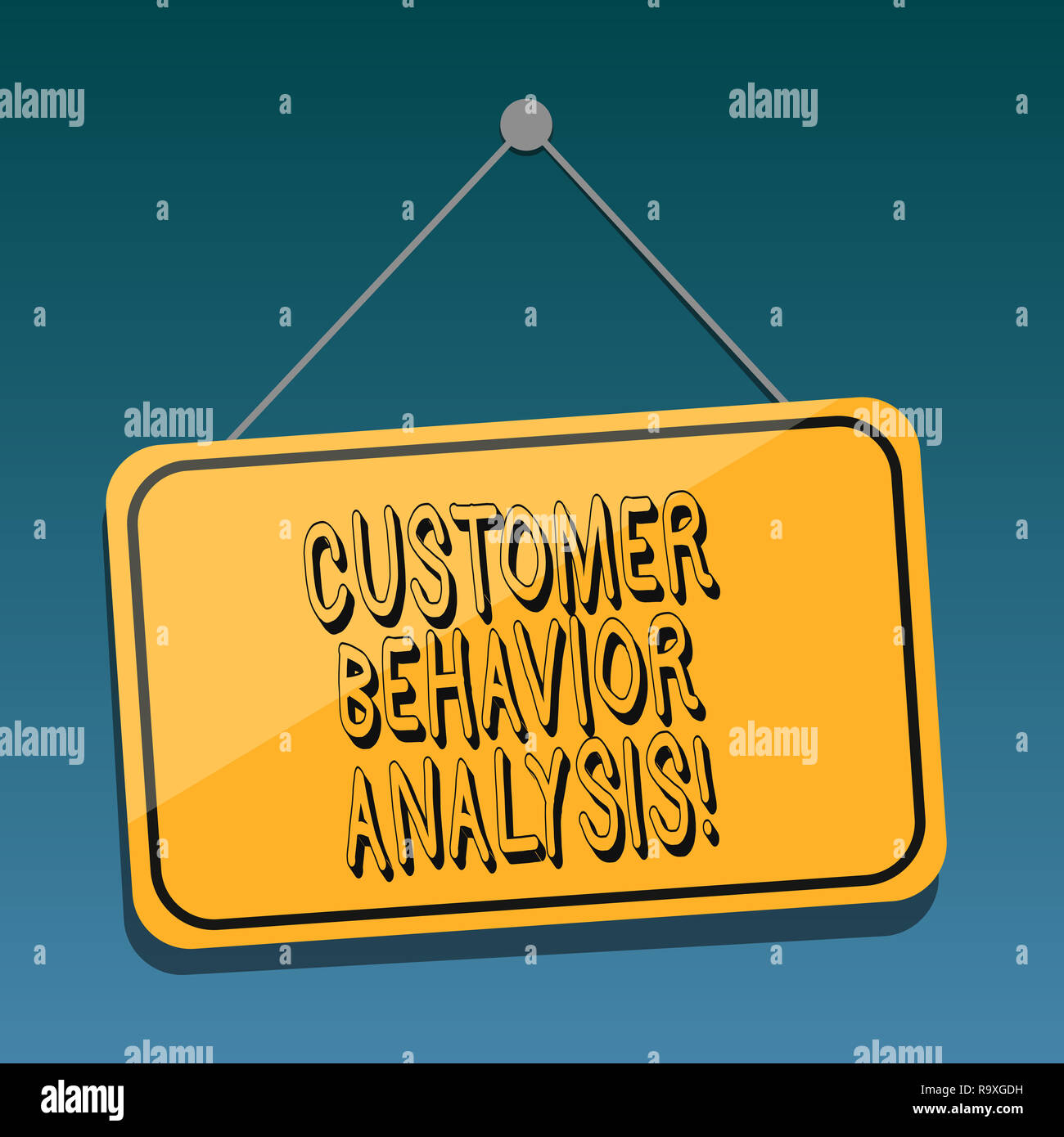 Handwriting Text Customer Behavior Analysis Concept Meaning Buying