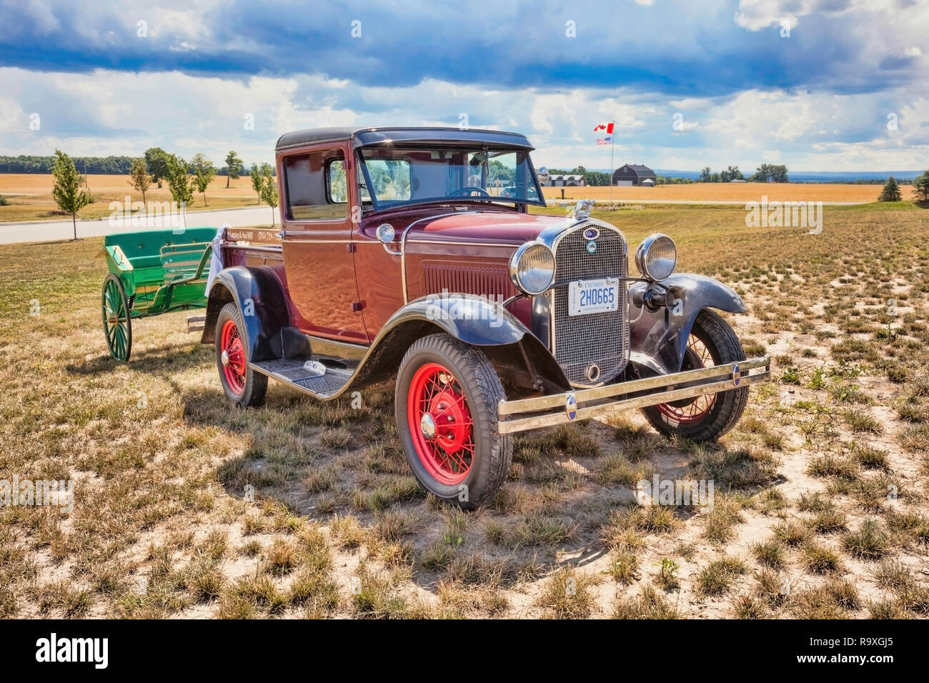 Ford Model A pick-up truck, classic American vehicle for farm and ...