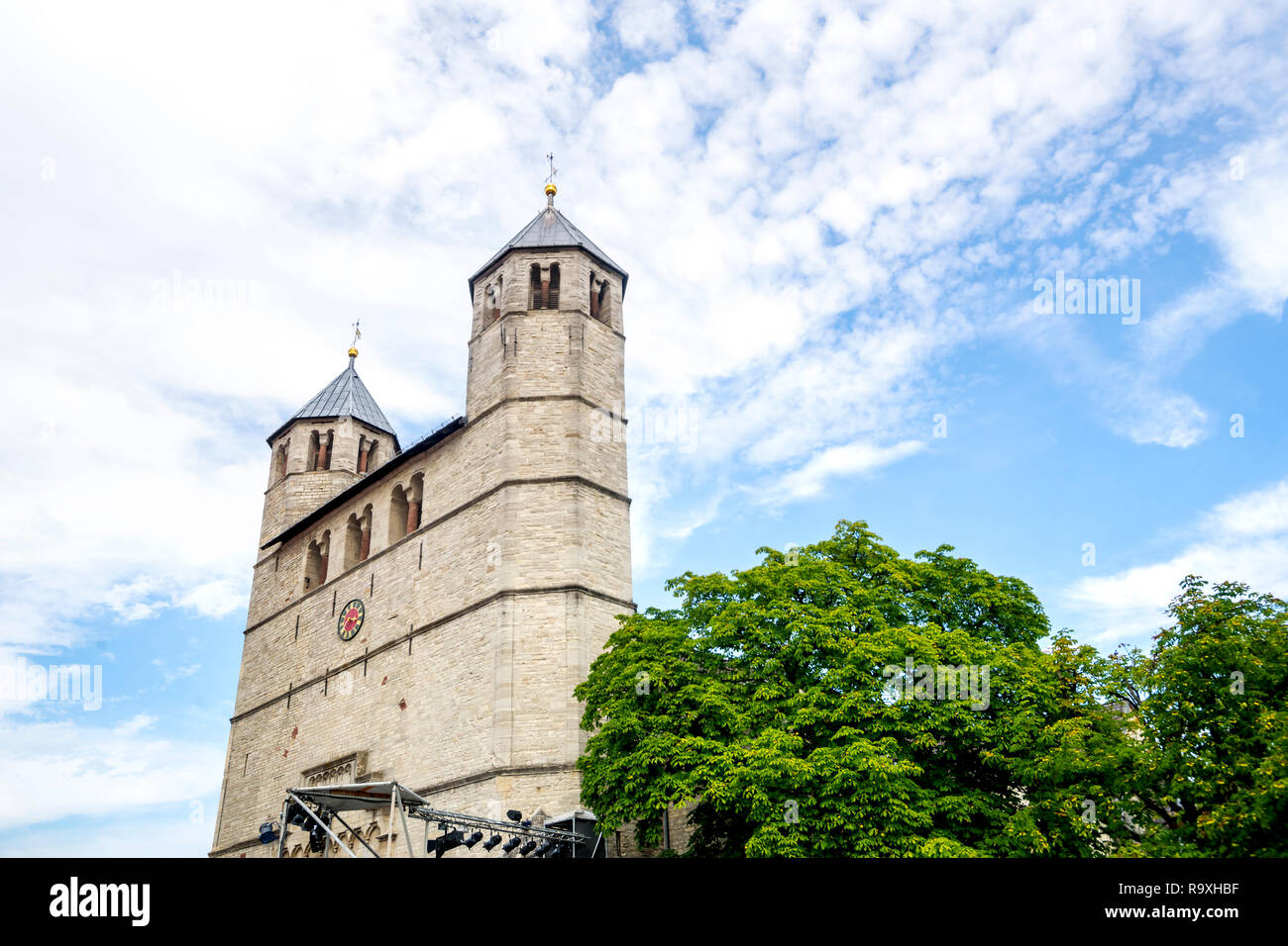 Bad Gandersheim, Historical city, Cathedral, Germany Stock Photo - Alamy