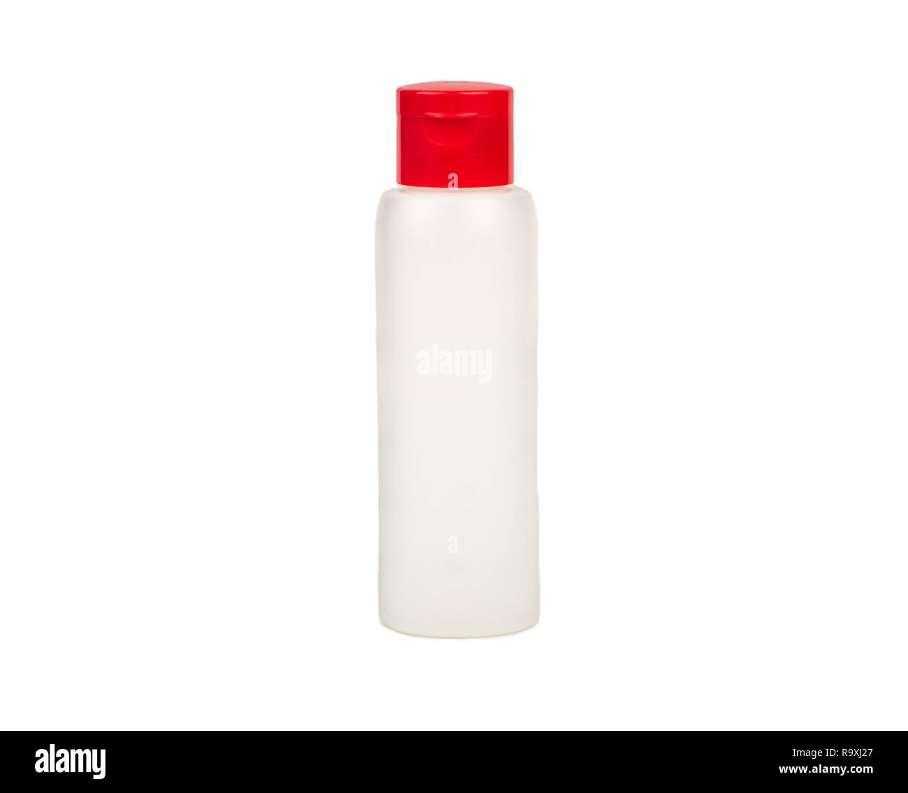Empty plastic bottle isolated on white background Stock Photo - Alamy