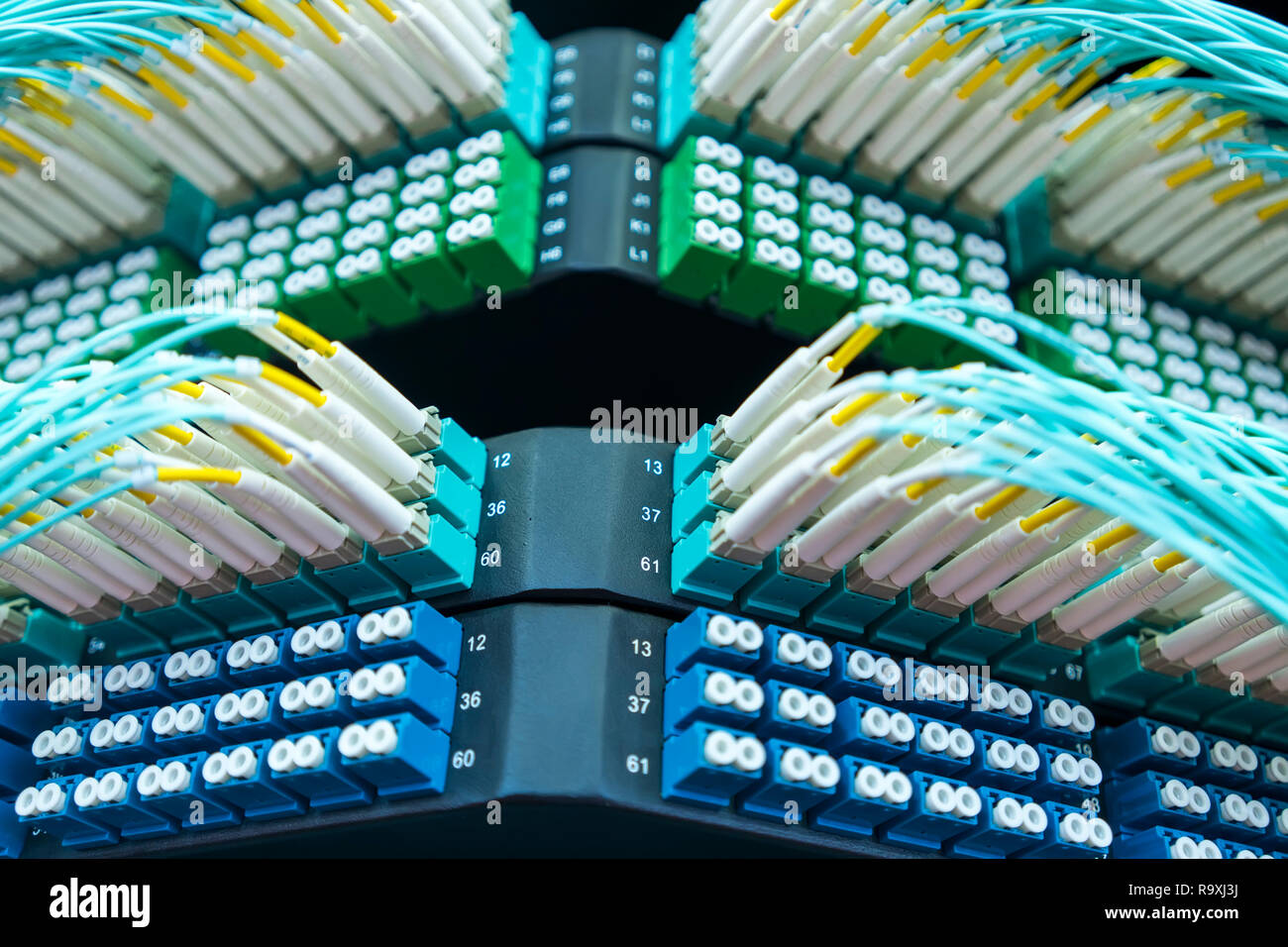 Fiber optics equipment panel hi-res stock photography and images - Alamy