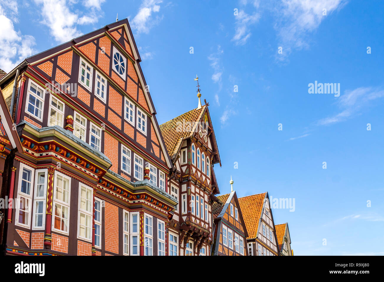Historical City of Celle, Germany Stock Photo - Alamy