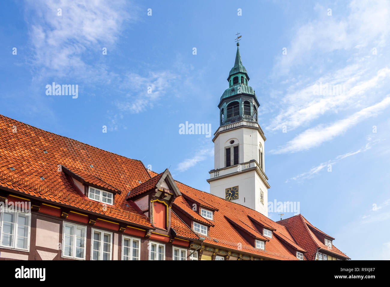 Historical City of Celle, Germany Stock Photo - Alamy