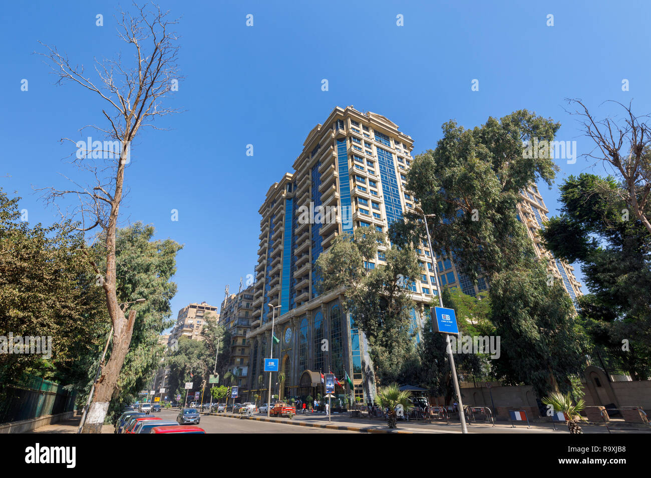 Exterior of the luxurious Cairo At The First Residence Four Seasons ...