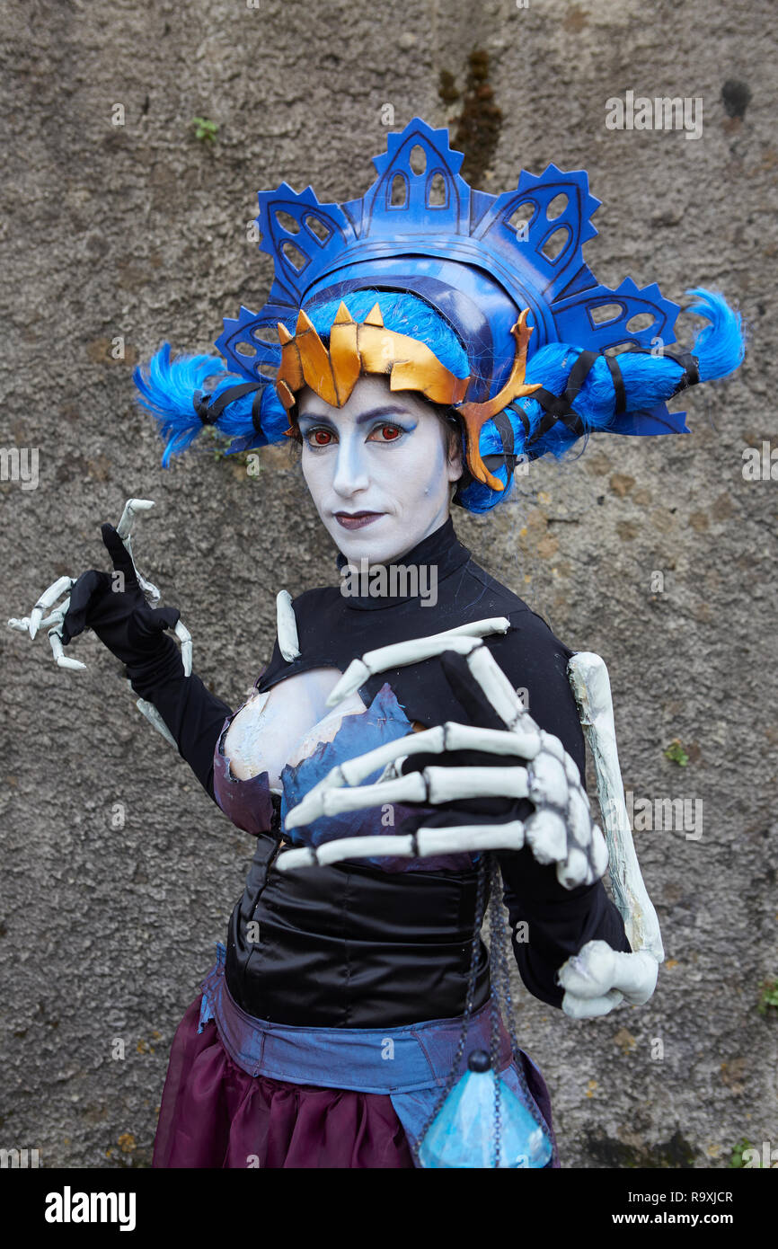 Cosplayer at Lucca Comics 2018, Italy Stock Photo - Alamy