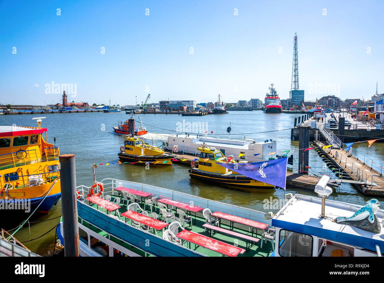 Harbour, Cuxhaven, Germany Stock Photo - Alamy