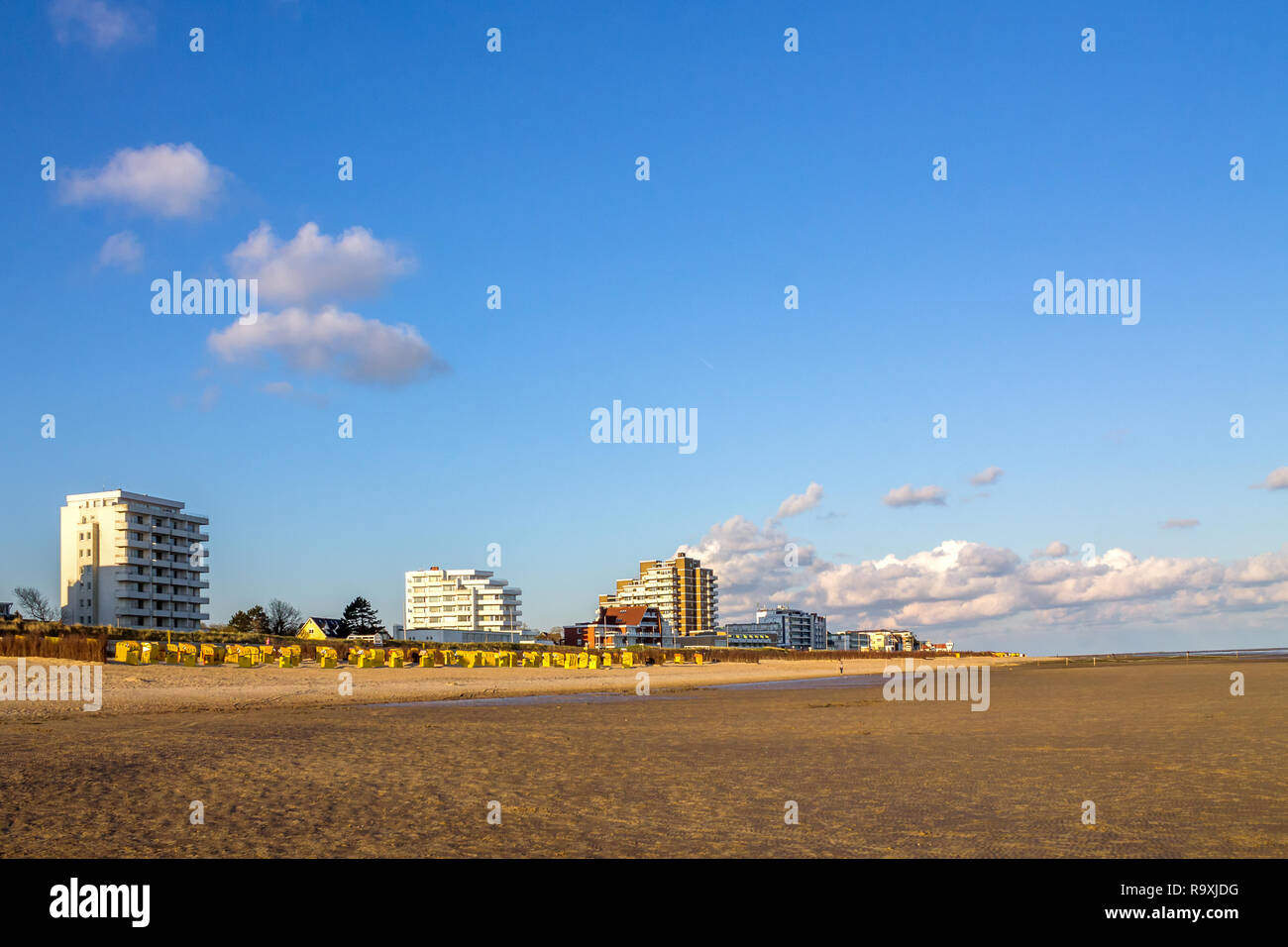 Beach, Cuxhaven, Germany Stock Photo - Alamy