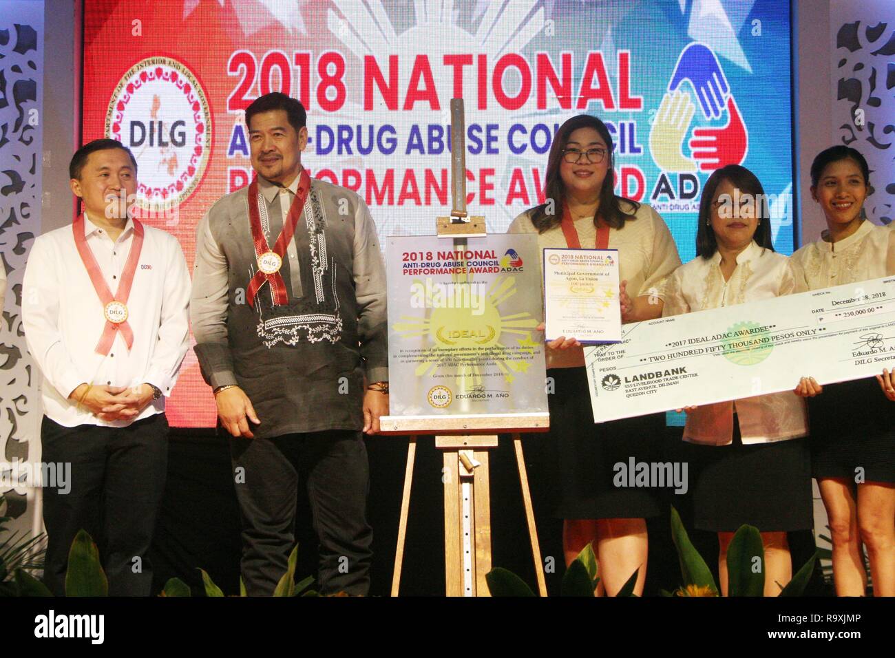 Philippines. 28th Dec, 2018. The representatives official from the ...