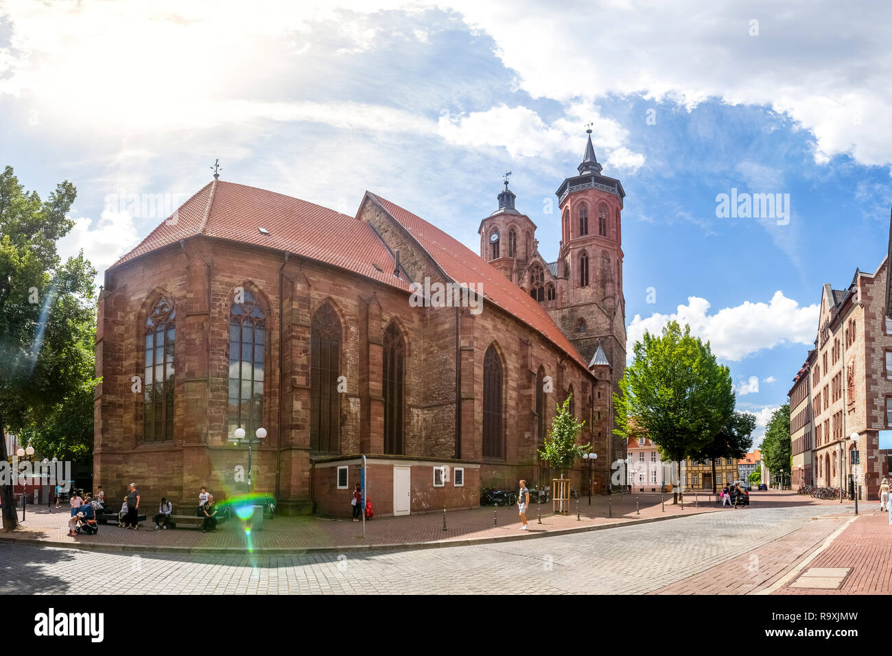 Church, Goettingen, Germany Stock Photo - Alamy