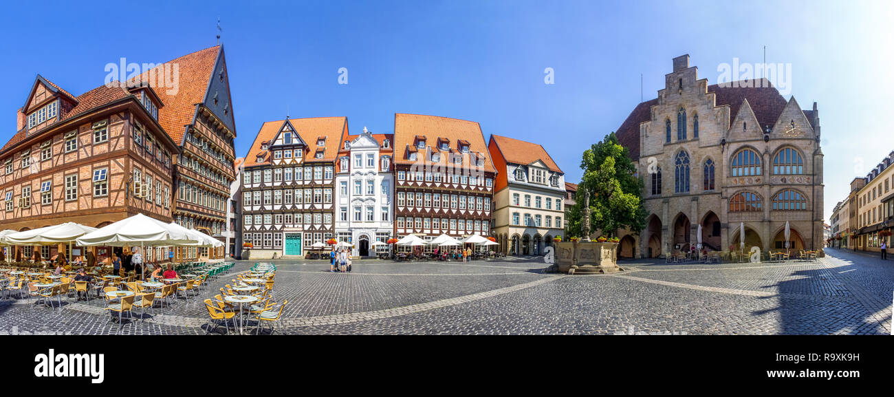 Old town of hildesheim hi-res stock photography and images - Alamy