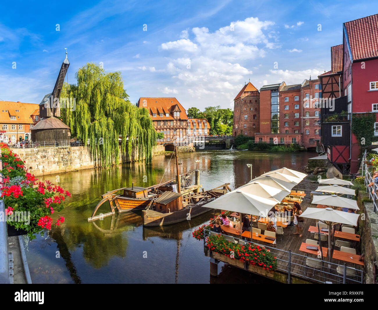 Historical City of Lueneburg, Germany Stock Photo - Alamy