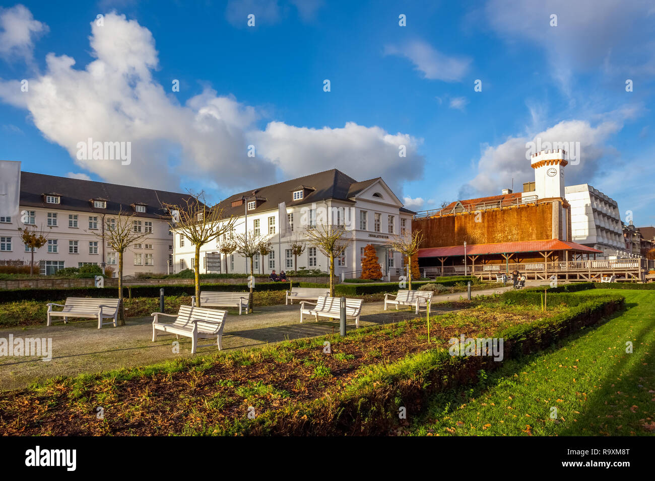Historical City of Bad Salzuflen, Germany Stock Photo - Alamy