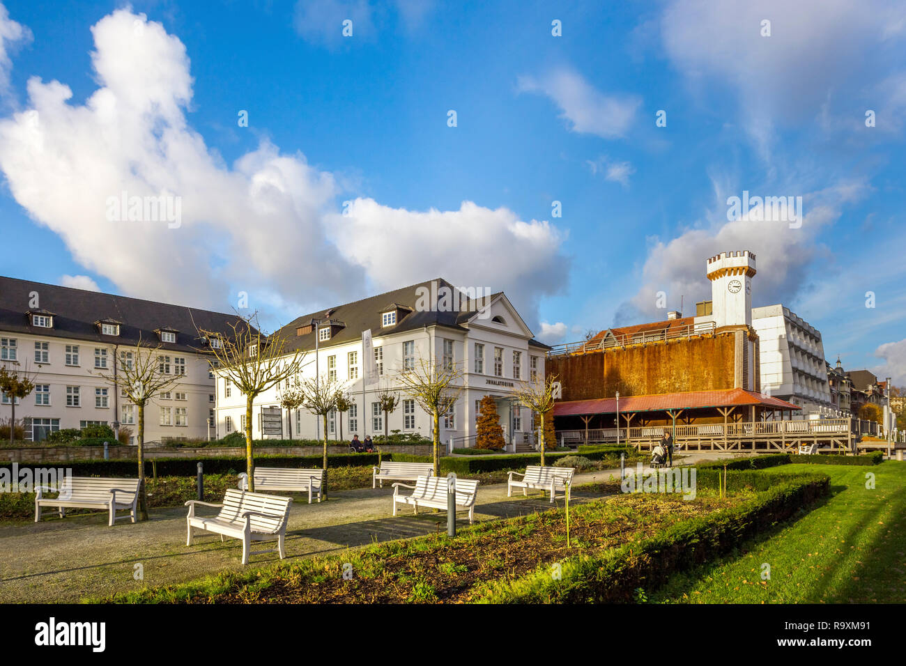 Historical City of Bad Salzuflen, Germany Stock Photo - Alamy