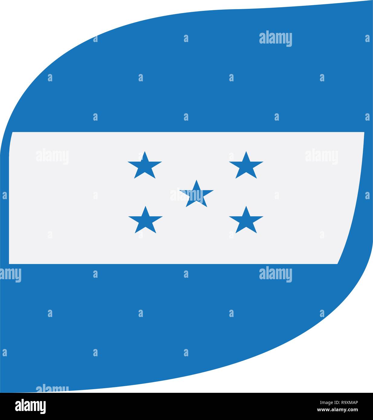 Honduran flag background Stock Vector Images - Alamy