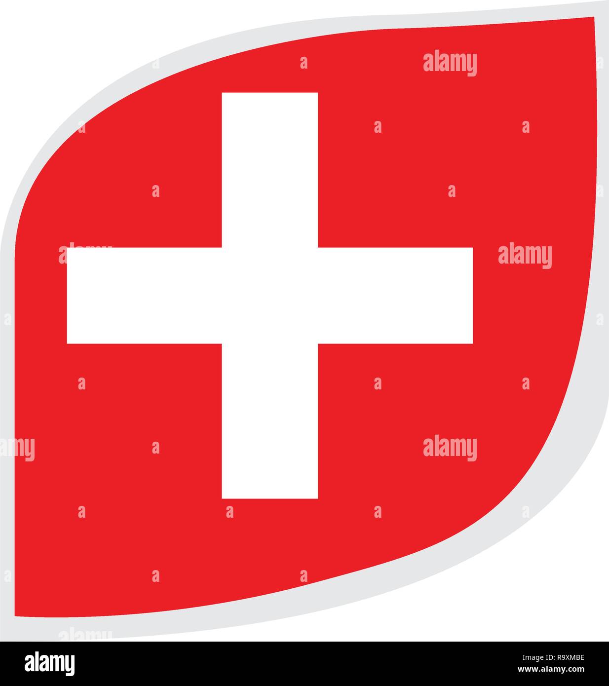 Flag of Switzerland Stock Vector Image & Art - Alamy