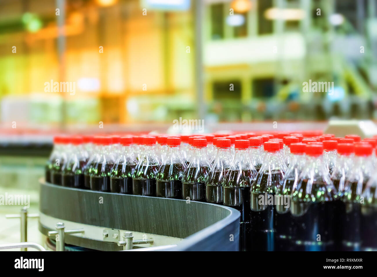 Bottles factory juice hi-res stock photography and images - Alamy