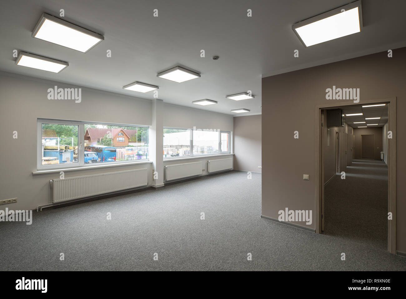 Office interior. Empty room Stock Photo - Alamy