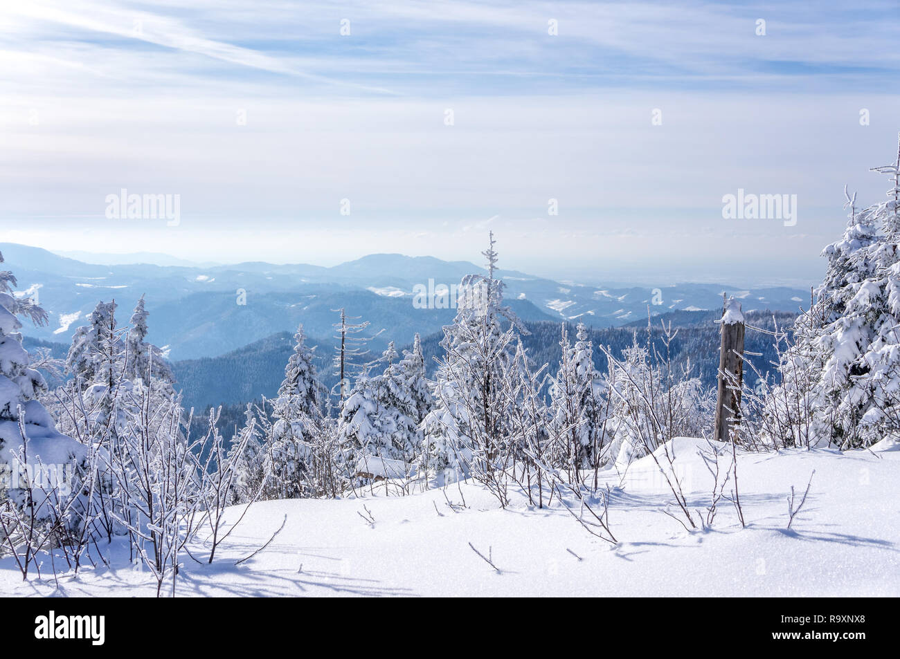 Winter in Sauerland Winterberg, Germany Stock Photo - Alamy