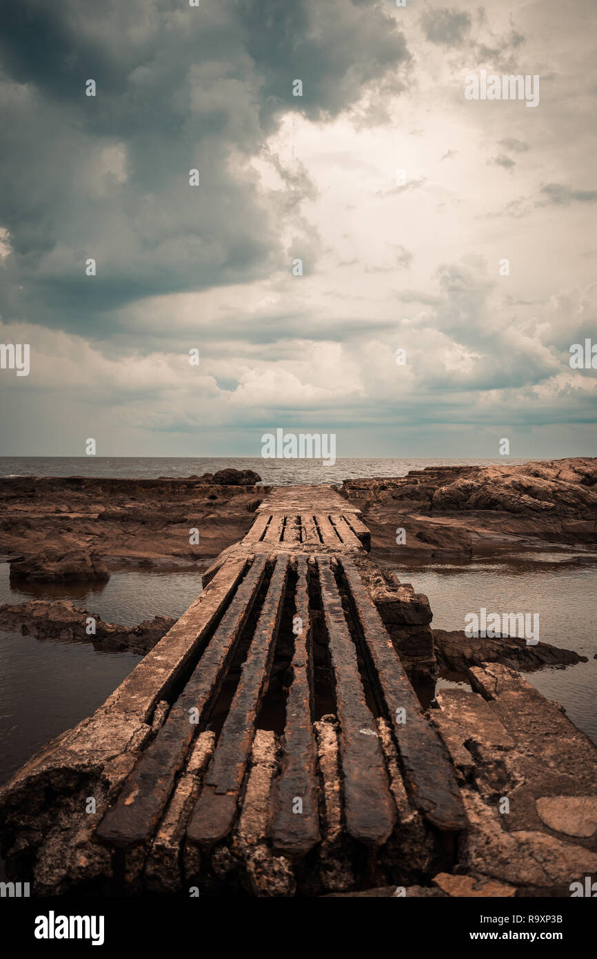 Sky and rocks Stock Photo - Alamy