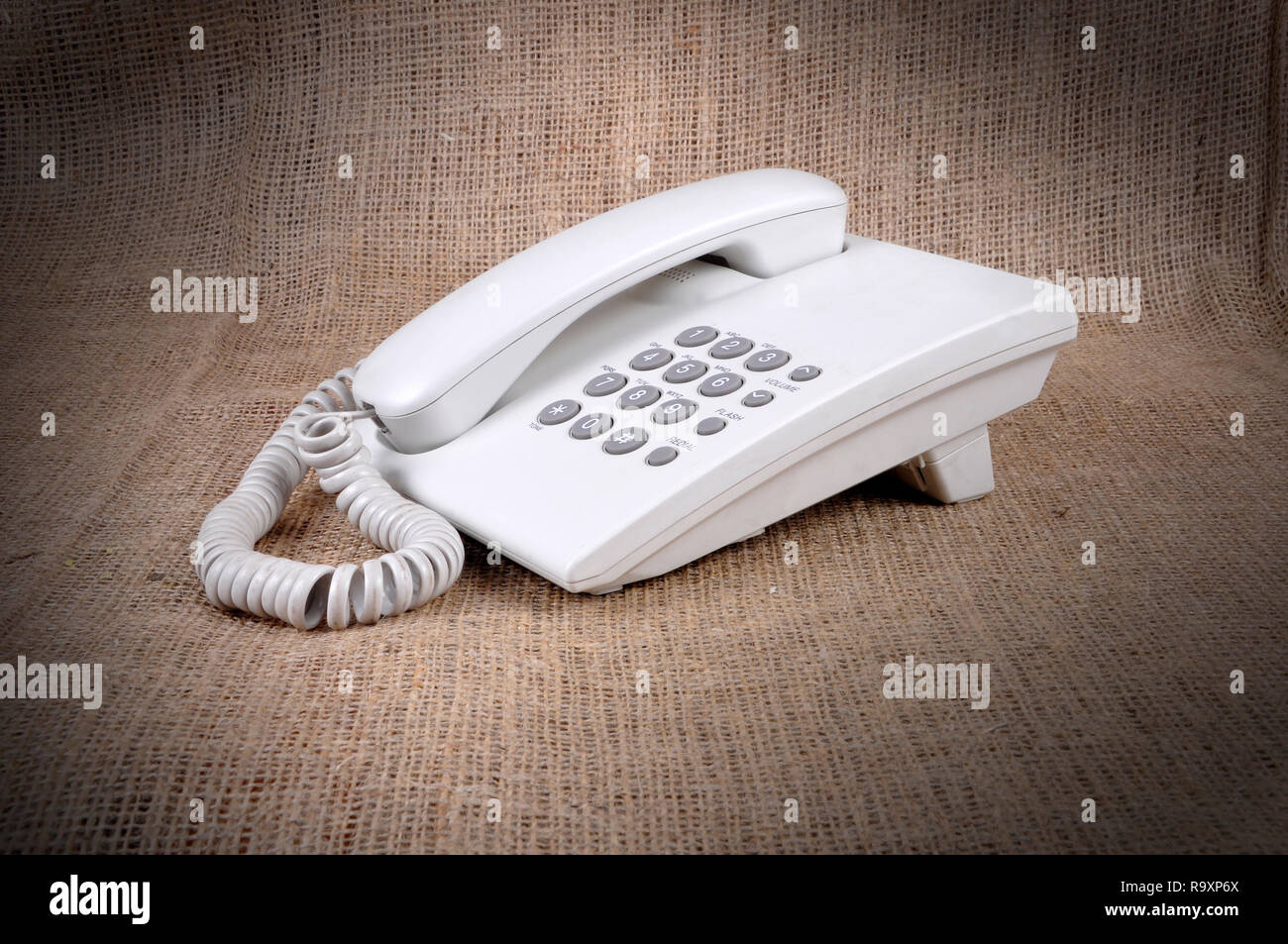 Old style telephone Stock Photo - Alamy