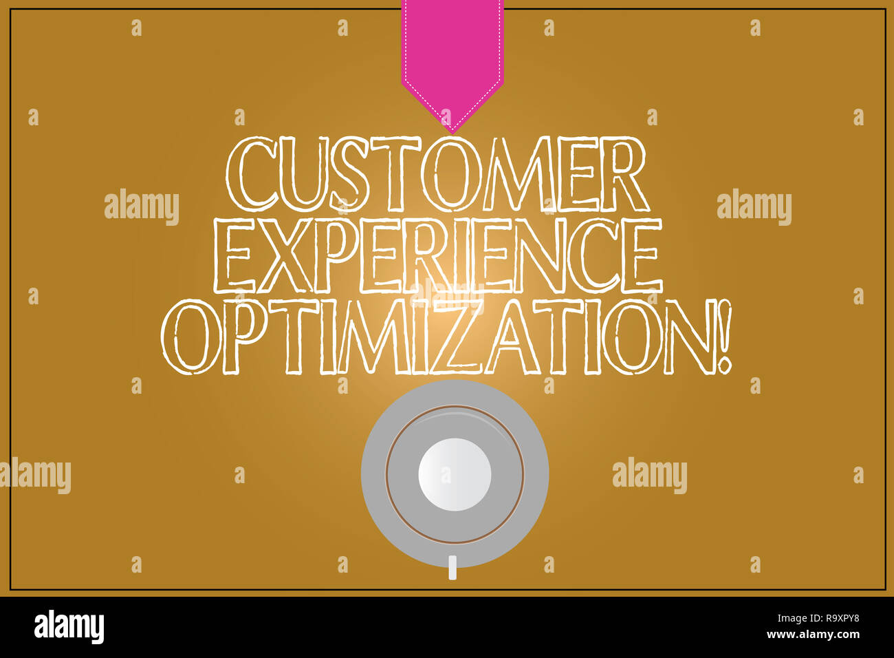 Text sign showing Customer Experience Optimization. Conceptual photo ...