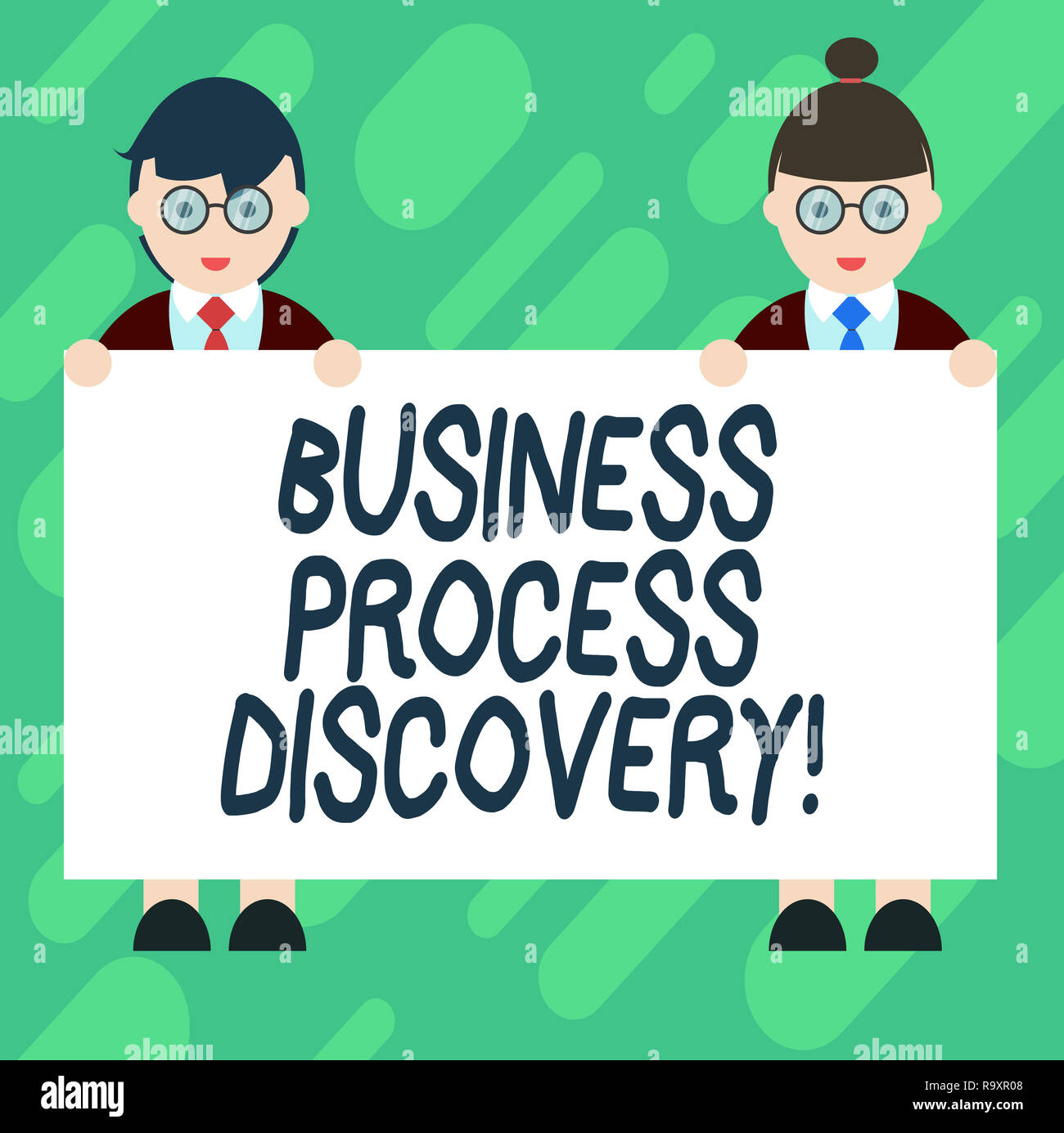 Conceptual hand writing showing Business Process Discovery. Business ...