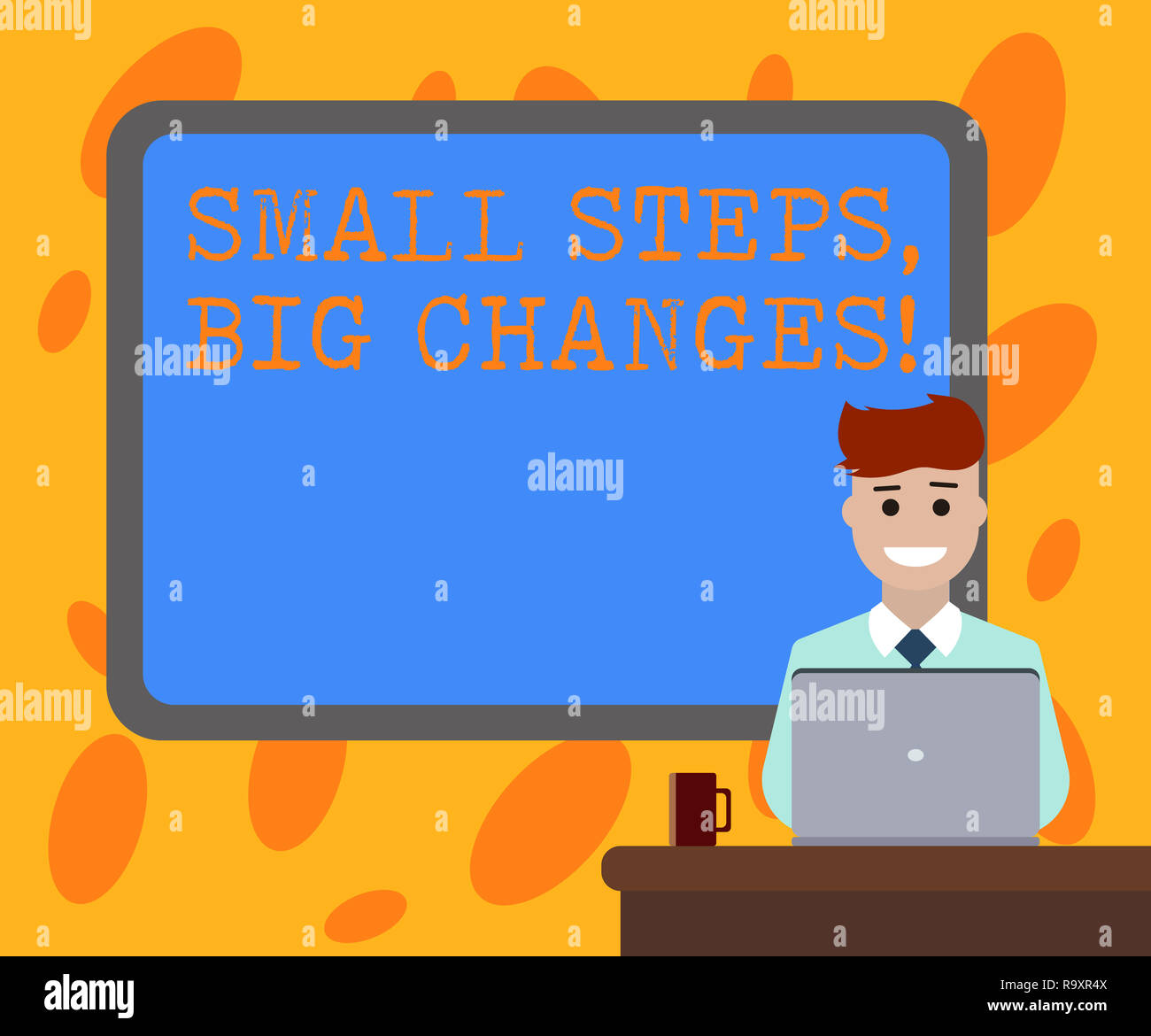Writing note showing Small Steps Big Changes. Business photo showcasing ...
