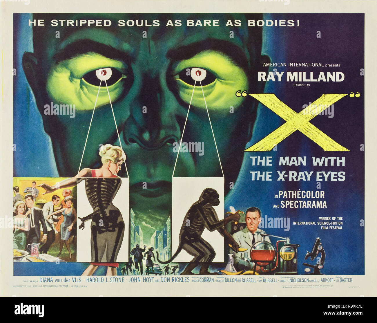 X The Man With The X Ray Eyes American International 1963 Half
