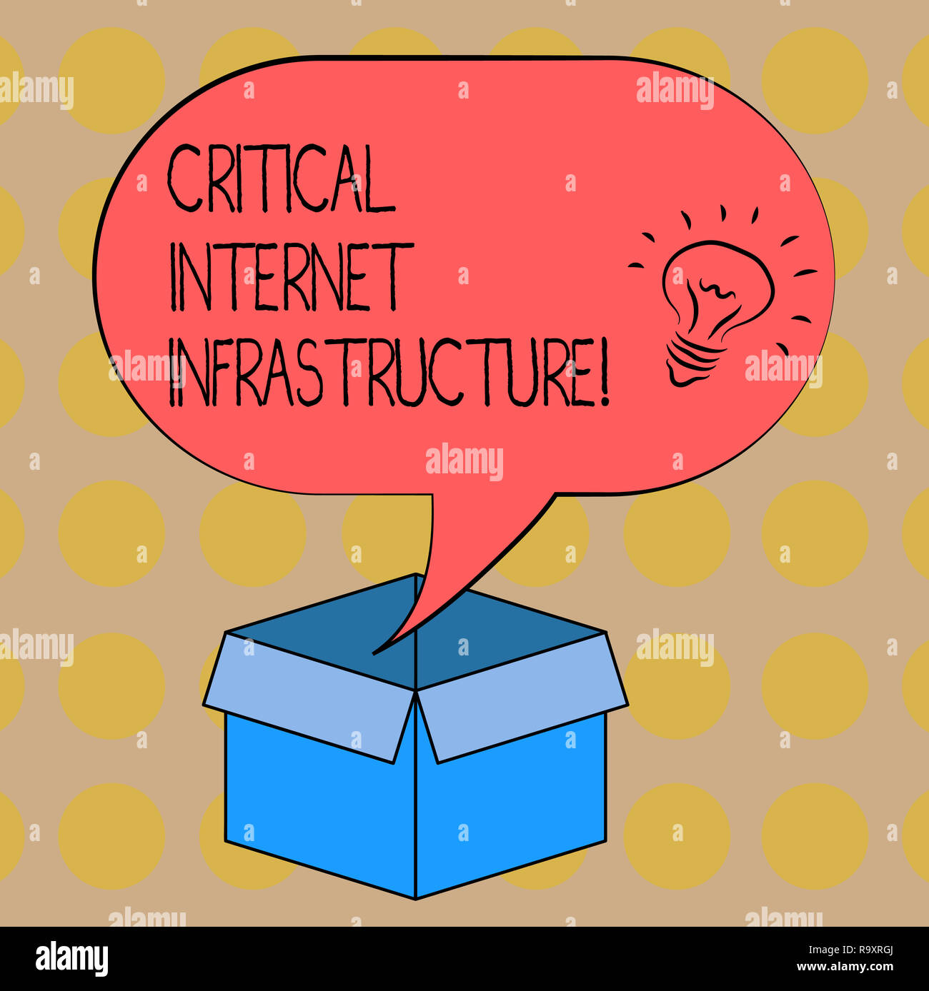 Word writing text Critical Internet Infrastructure. Business concept ...