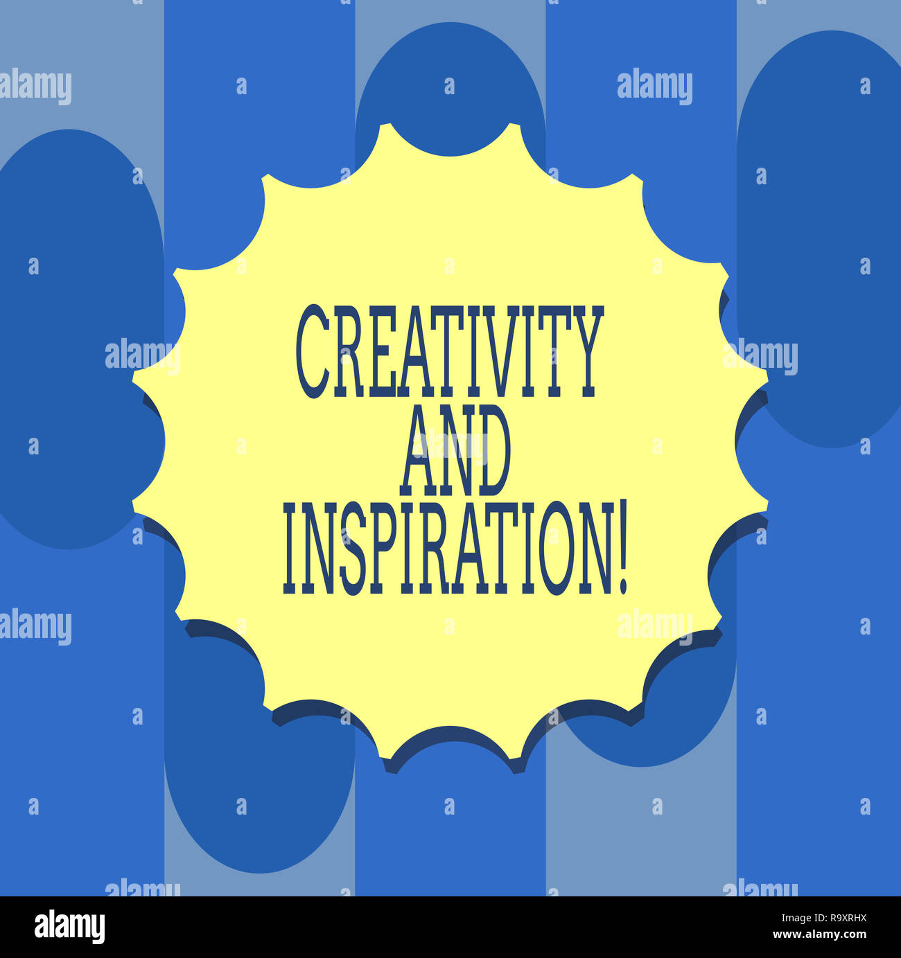 Handwriting text writing Creativity And Inspiration. Concept meaning ...