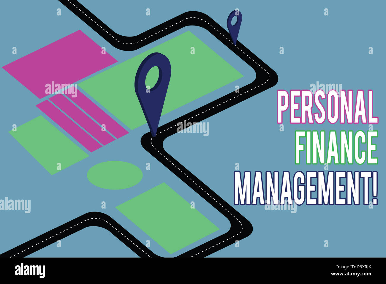 Handwriting text writing Personal Finance Management. Concept meaning ...