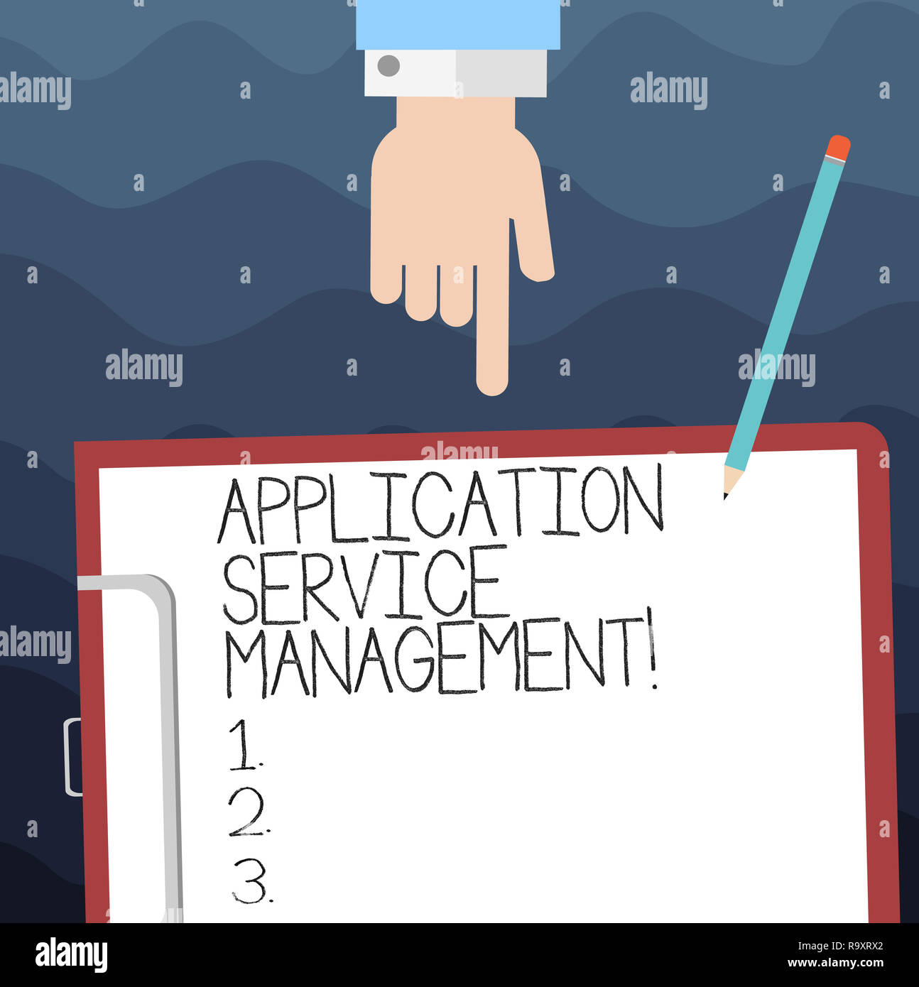 Text sign showing Application Service Management. Conceptual photo ...