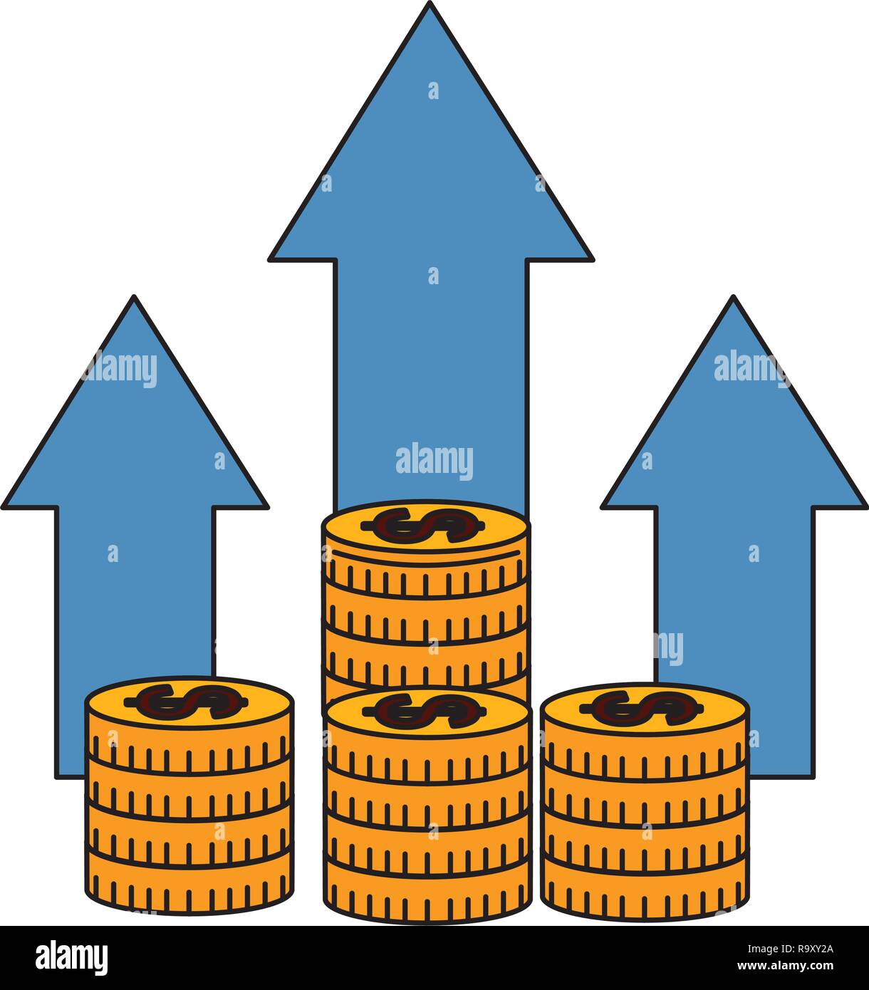 Business Money Growth Stock Vector Image Art Alamy