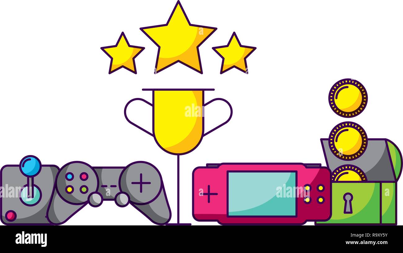 First computer game Stock Vector Images - Alamy