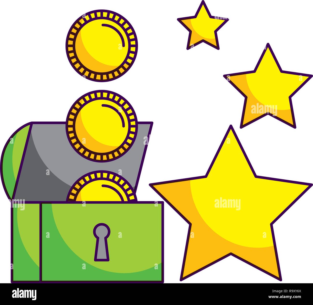 Video game exchange Stock Vector Images - Alamy