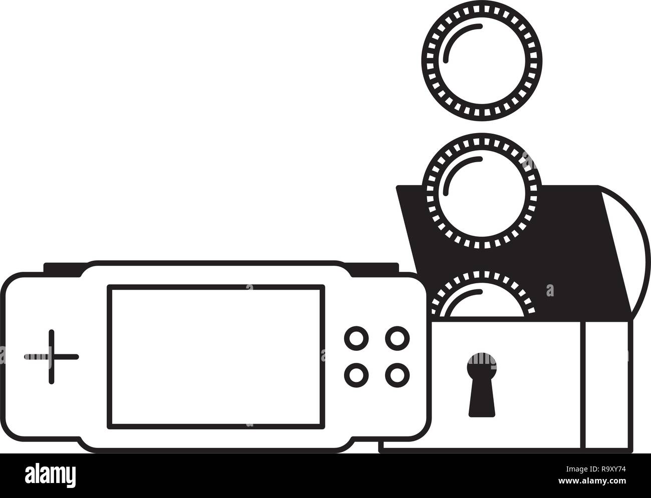 Compute games Stock Vector Images - Alamy