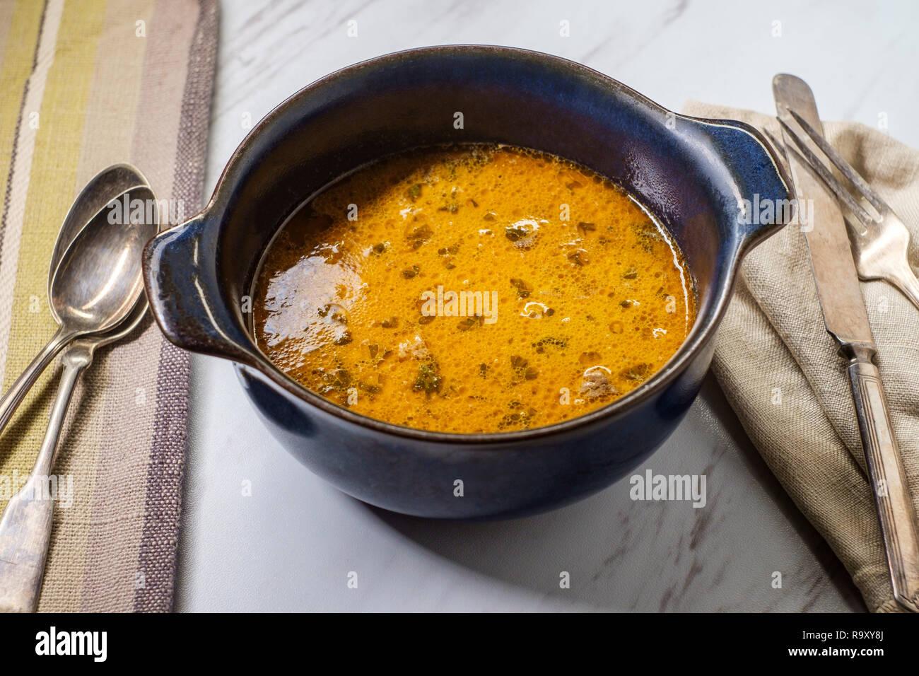 Authentic Rich And Creamy Hungarian Mushroom Soup With Paprika Flavor