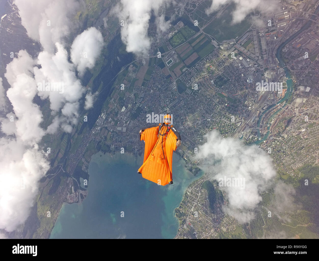 Wingsuit adventure hi-res stock photography and images - Alamy