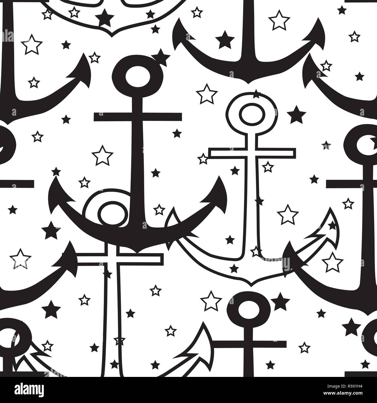 Anchor Background Vector