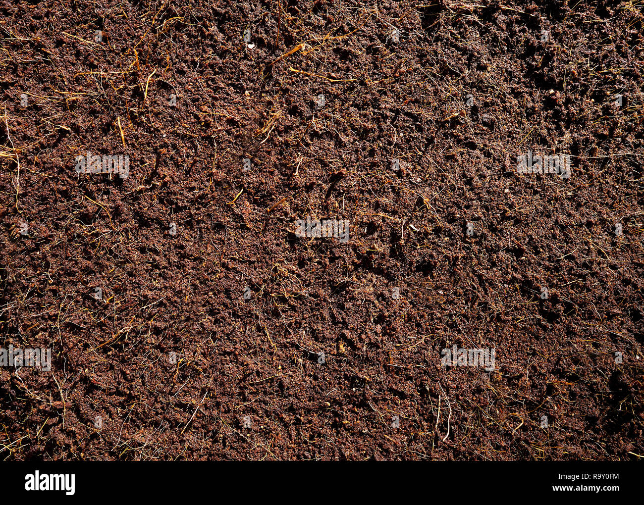 Substratum texture pattern background for garden agriculture Stock ...