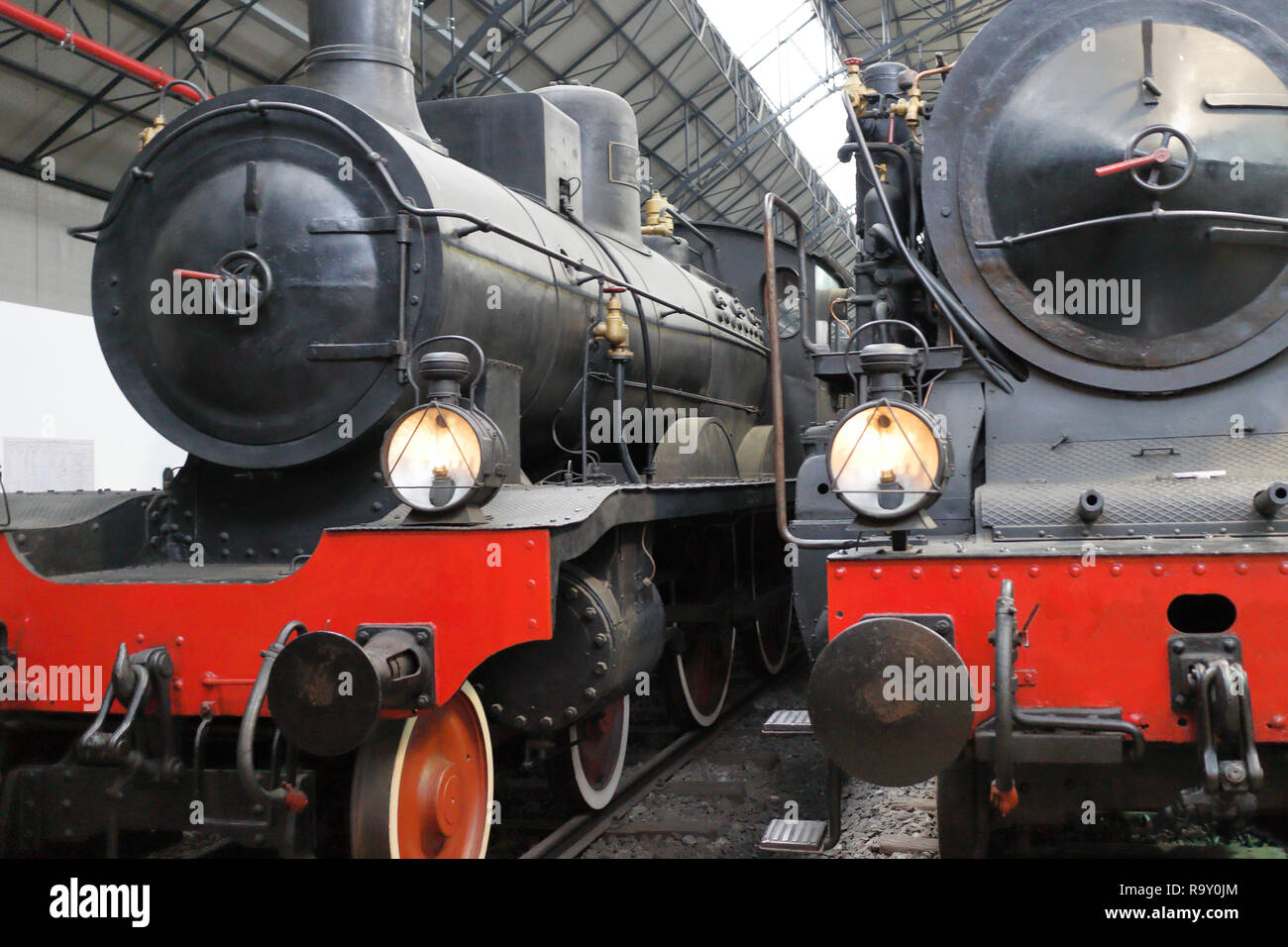 Old steam locomotives hi-res stock photography and images - Alamy