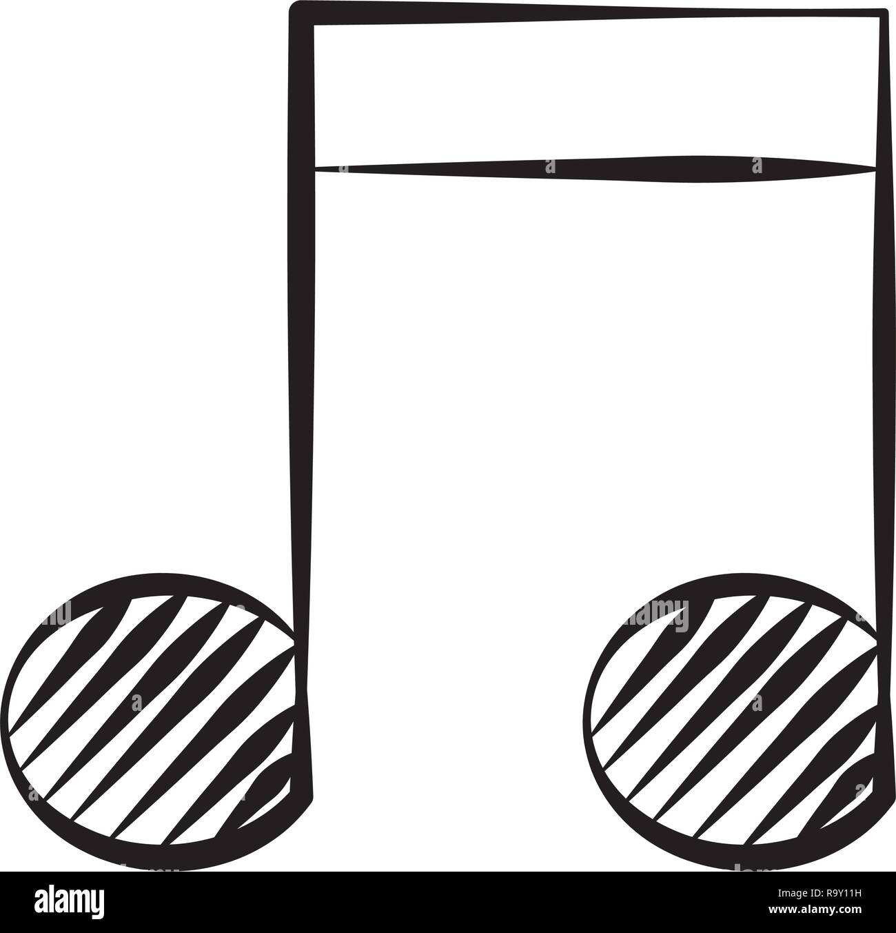 note music doodle Stock Vector Image & Art - Alamy