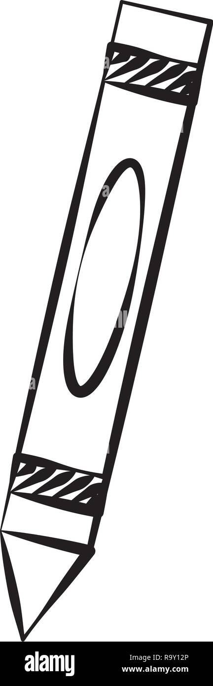 crayon doodle on white background Stock Vector Image & Art - Alamy